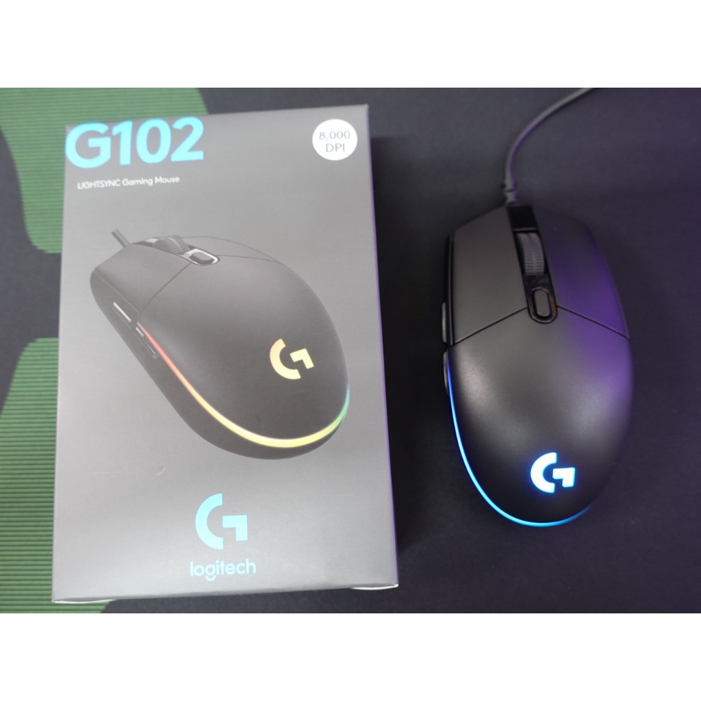 Chuột gaming Logitech G102 Lightsync (Đen) | Shopee Việt Nam