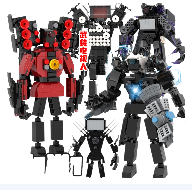 Toilet Man vs. Monitor Man Tương thích với Titan TV và Loa Hình Người ...