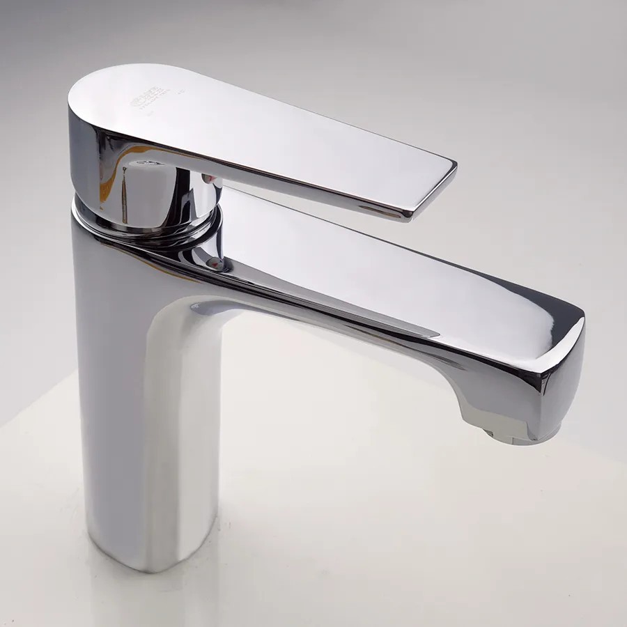 Vòi Lavabo nóng lạnh Đồng mạ Chrome Eurolife EL-JAS02 (Trắng bạc ...