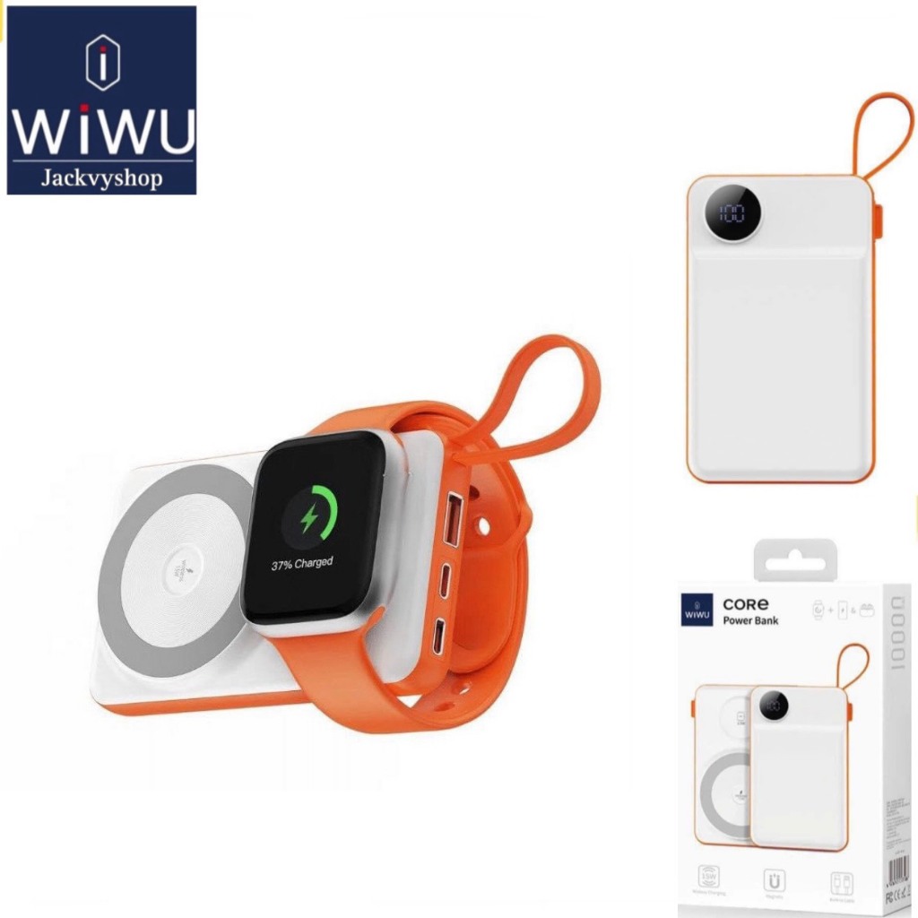 Sạc dự phòng không dây WIWU Core 3 in 1 Wi-P007 cho Smart Phone , tai ...