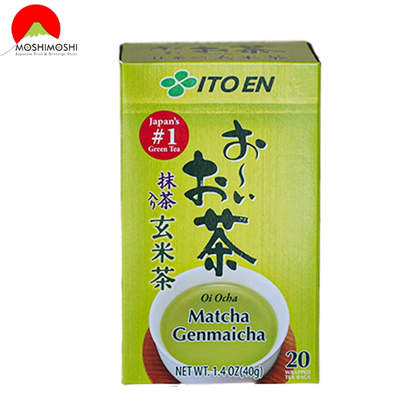 Trà xanh gạo rang túi lọc Oicha Matcha Genmaicha Nhật Bản | Shopee Việt Nam