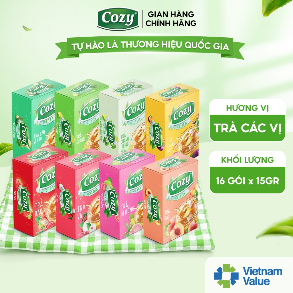 Trà Cozy Hòa Tan Ice Tea Các Vị Thức Uống Giải Khát Thanh Nhiệt Tươi ...
