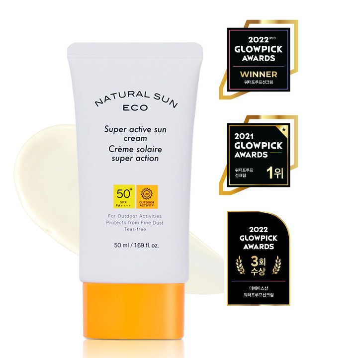 Kem chống nắng Natural Sun Eco Super Active 50ml | Shopee Việt Nam
