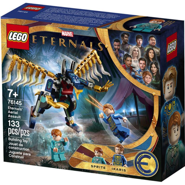 Bộ xếp hình LEGO Super Heroes Eternals’ Aerial Assault 76145 | Shopee ...