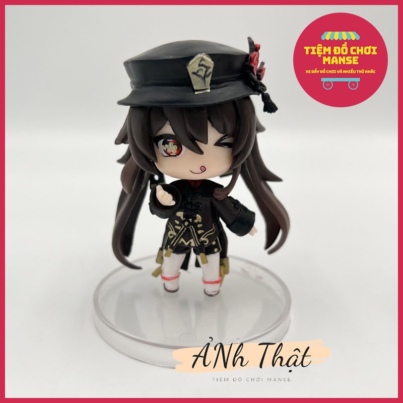 Set 6 Mô Hình Nhân Vật Game Genshin Impact Raiden Shogun Yae Miko Yanfei Hu Tao Klee Kamisato ...