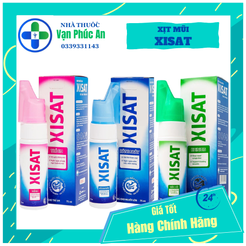 Xịt Mũi Nước Biến Sâu Xisat Các Loại Cho Trẻ Em Và Người Lớn 75ml - Làm ...