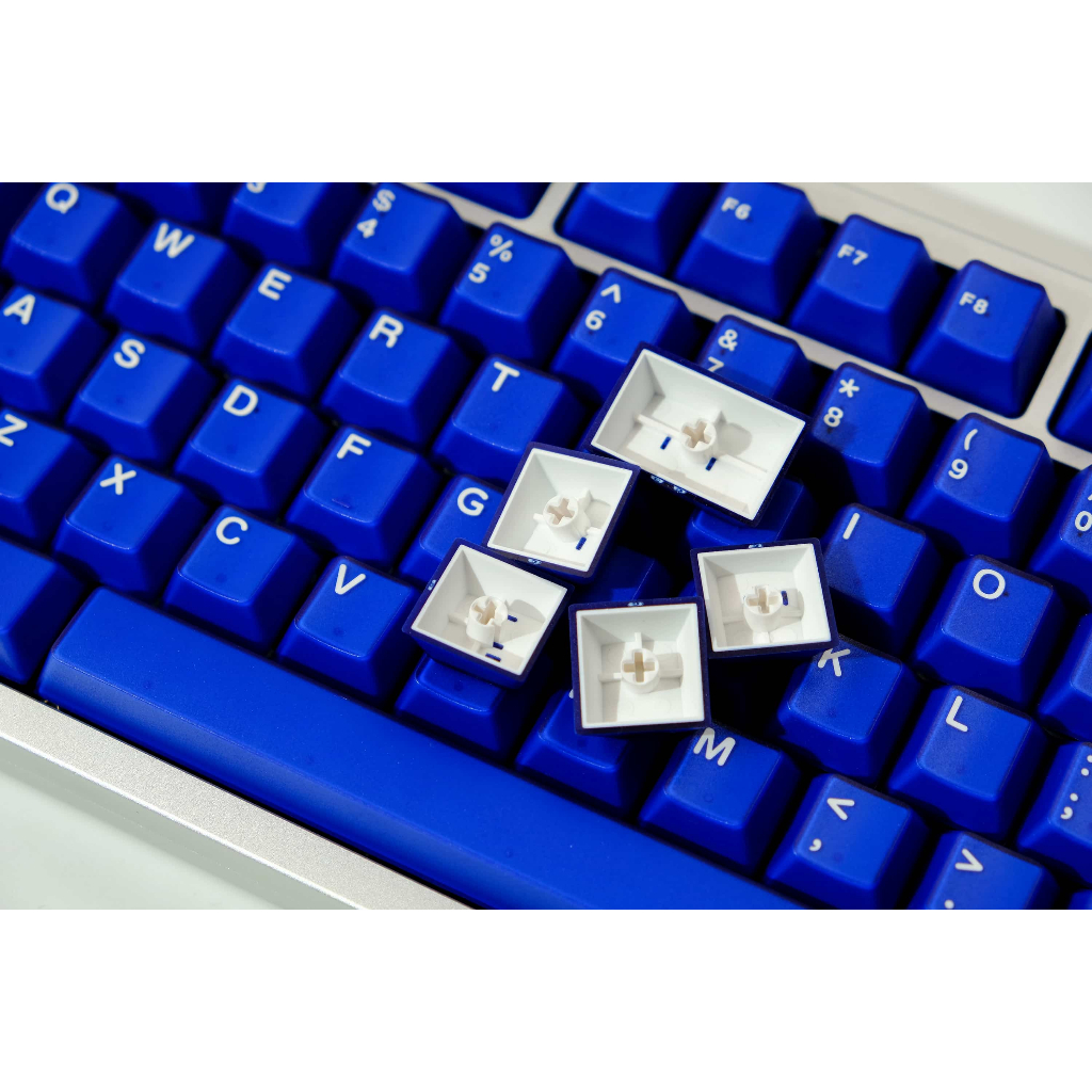 Bộ Keycap Aifei Klein Blue semi-transparent ABS double-shot semi ...
