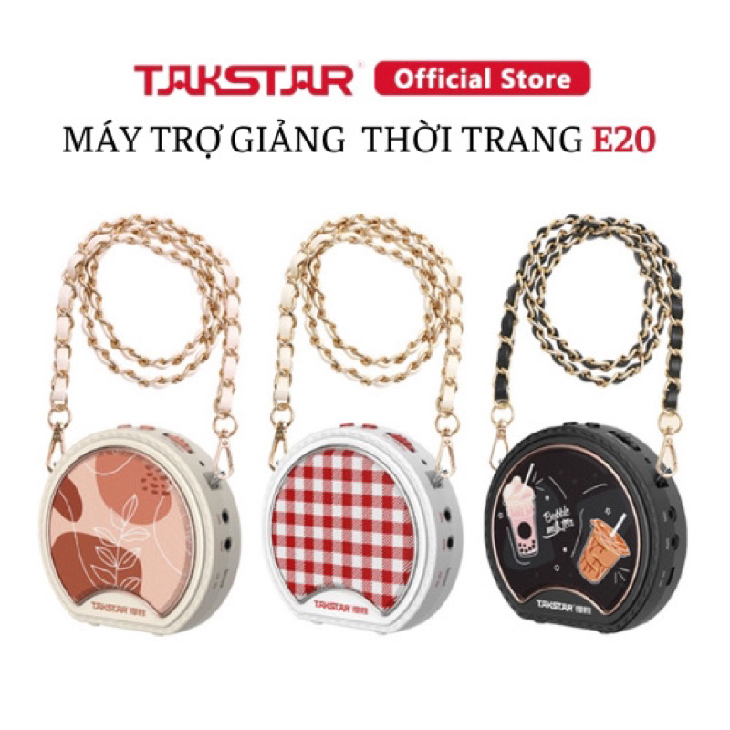 MÁY TRỢ GIẢNG THỜI TRANG TÚI XÁCH CAO CẤP TAKSTAR E20 | Shopee Việt Nam