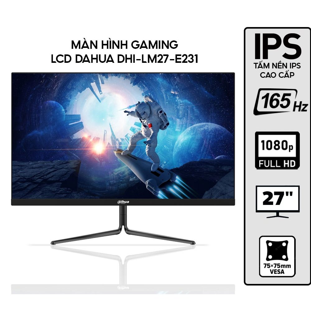 Màn hình LCD Dahua DHI-LM27-E231 27" FHD IPS 1ms 165Hz - Hàng chính hãng | Shopee Việt Nam