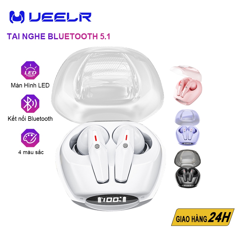 J09 Tai Nghe UEELR Bluetooth 5.1 Tai Nghe Nhét Tai Chống Nước Không Dây ...