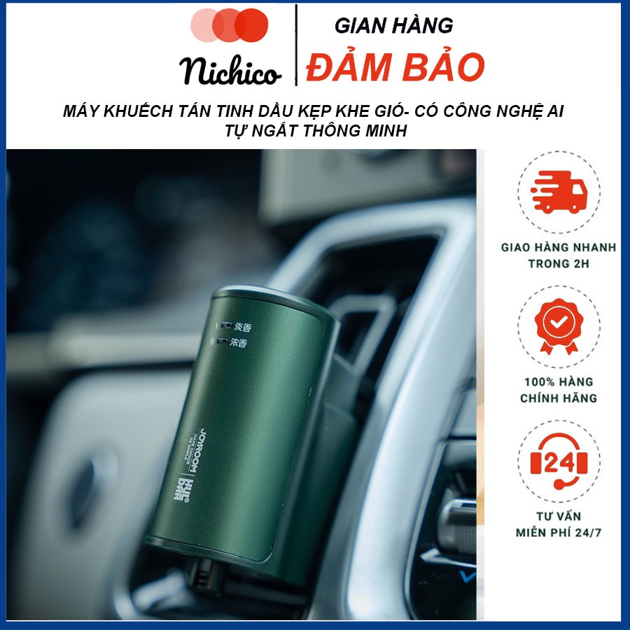 Máy phun sương ô tô dạng nano chính hãng Cicido- kẹp khe gió làm thơm ...