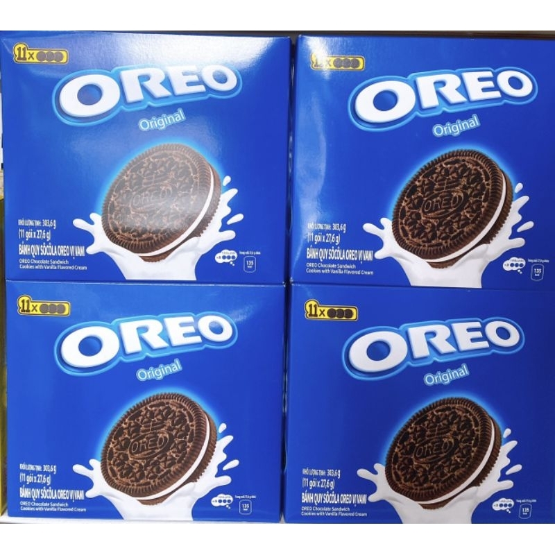 Bánh Quy OREO Vani hộp 303,6gr( 11 gói x 27,6gr) | Shopee Việt Nam