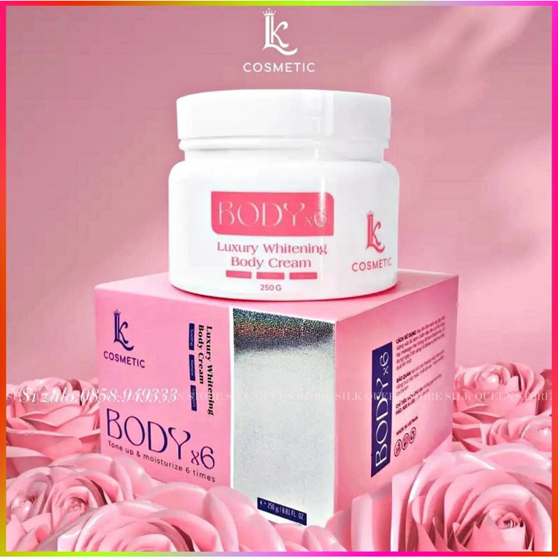 Kem Body X6 Linh Kool dưỡng trắng, chống nắng, Makeup Body siêu đỉnh ...
