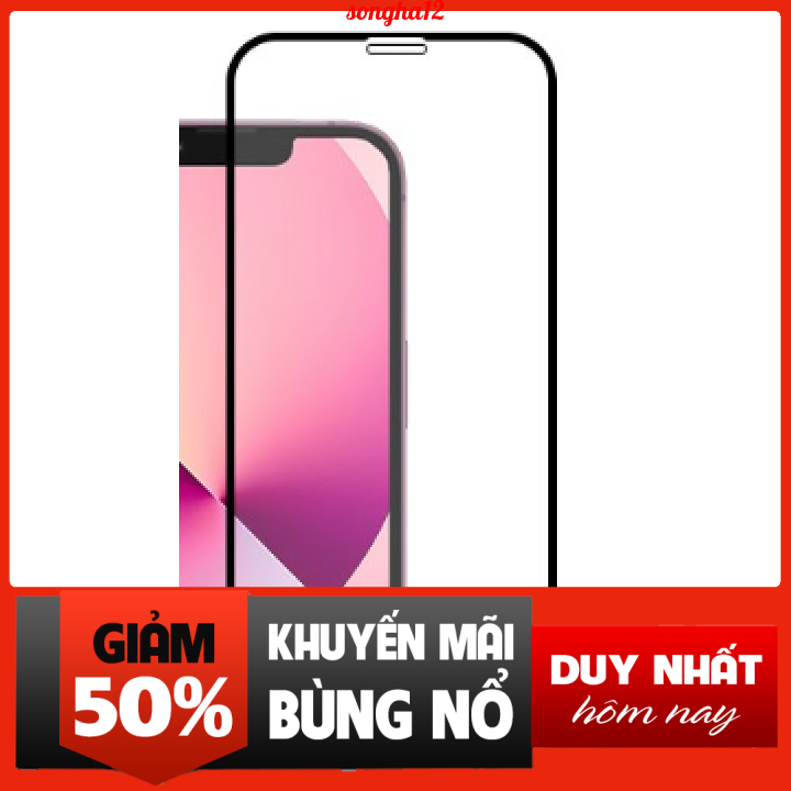 kính cường lực full màn hình viền đen cho mấy iphone 13mini, ip13, ip13 ...