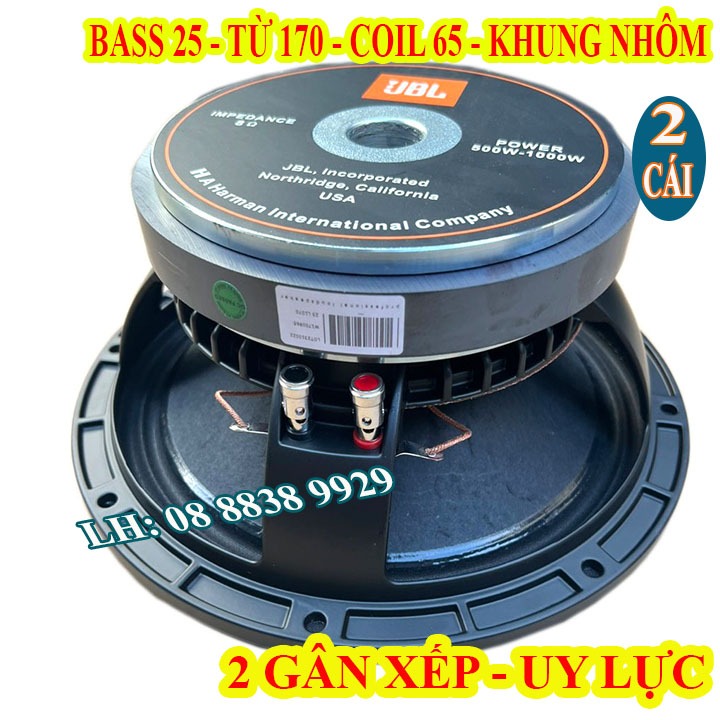CẶP LOA BASS 25 JB TỪ 170 COIL 65 KHUNG NHÔM CAO CẤP - GỒM 2 LOA | Shopee Việt Nam