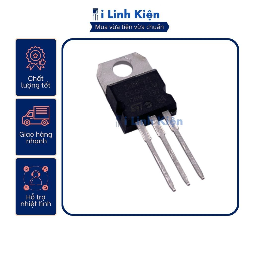 80NF70 STP80NF70 N-Mosfet 80A 70V TO-220 chính hãng ST chất lượng cao ...
