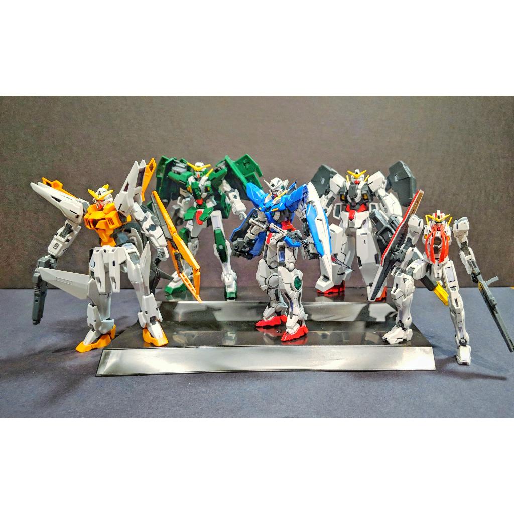 Mô hình Lắp Ráp HG 00 Serie Collection Exia Dynames Kyrios Seven Sword ...