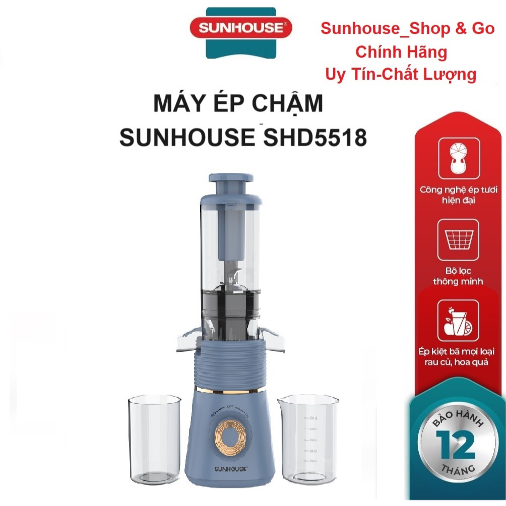 Máy ép chậm làm kem SUNHOUSE SHD5518_chính hãng 100% | Shopee Việt Nam
