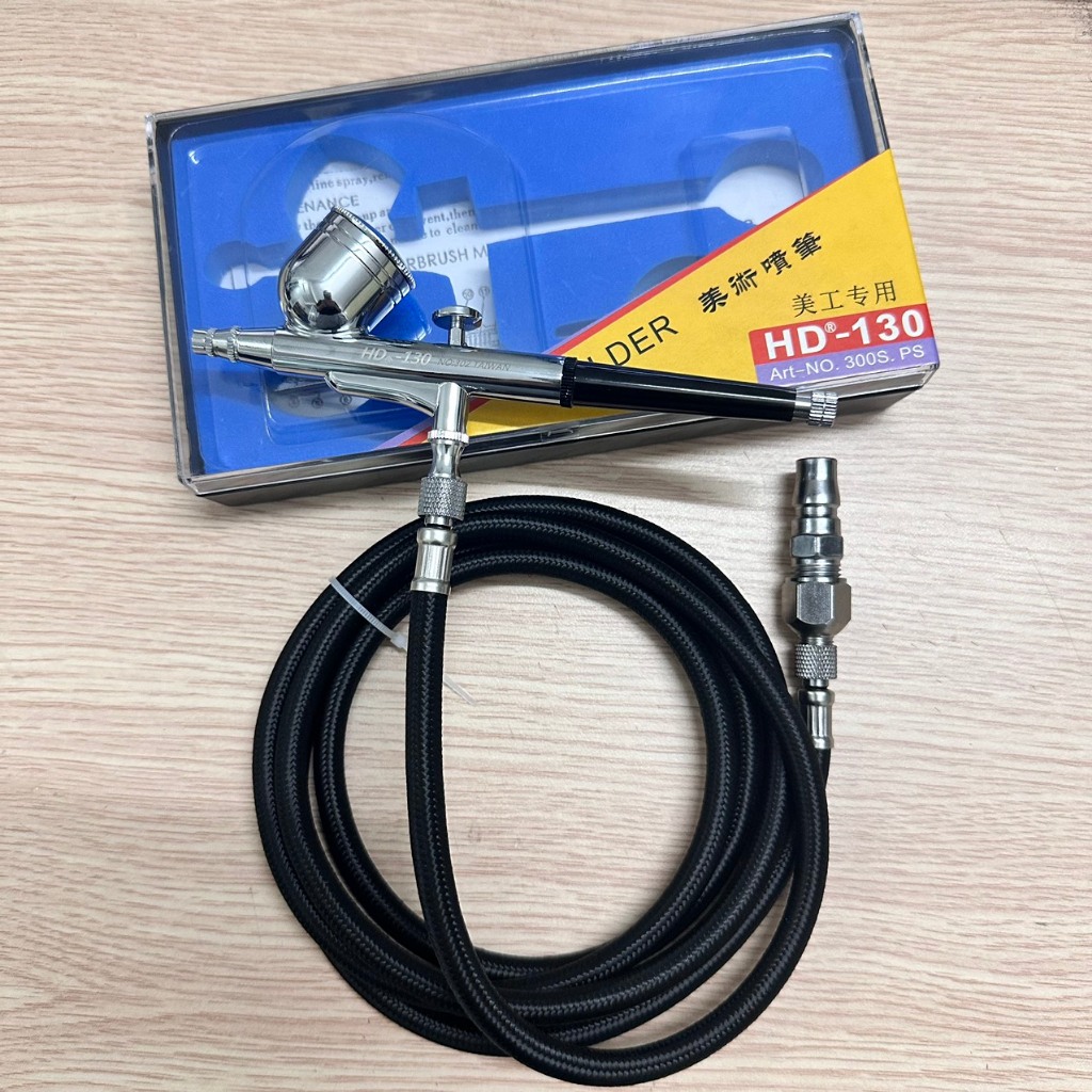 Bộ Airbrush mini lắp cho máy hơi to tuỳ chọn - HD130 HD131 HD180 ...