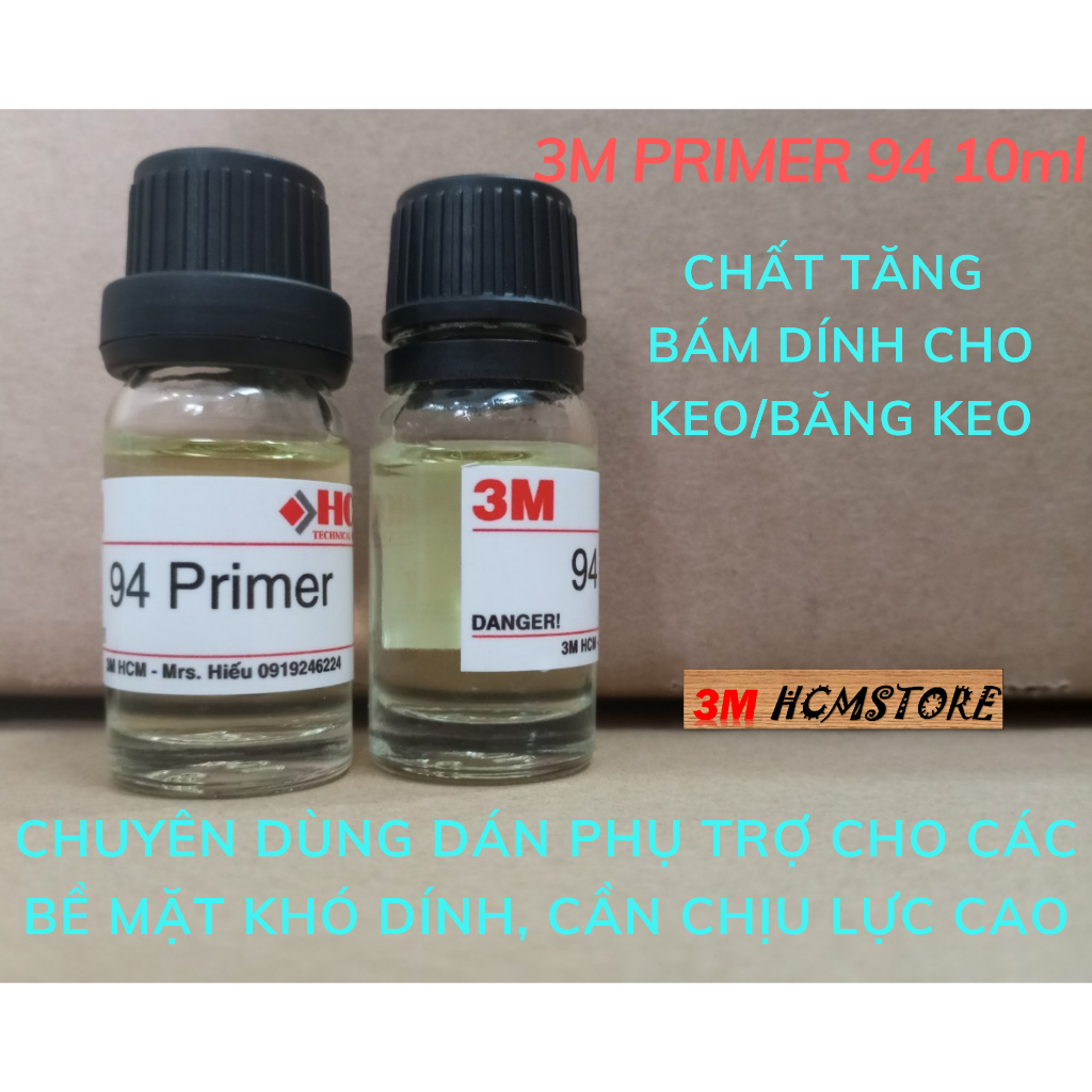 3M PRIMER 94 10ml - Dung dịch tăng độ bám dính 3M chuyên dùng để trợ ...