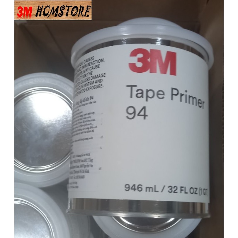 3M PRIMER 94 946ml Dung dịch tăng độ bám dính 3M chuyên dùng để trợ dính cho keo, băng keo tăng ...