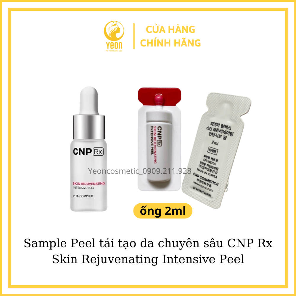 Sample Peel tái tạo da chuyên sâu CNP Rx Skin Rejuvenating Intensive ...
