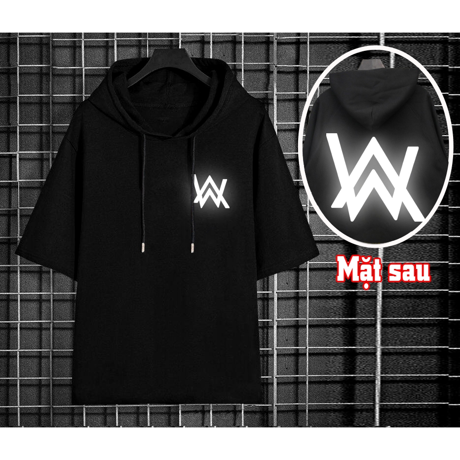 Áo alan walker 100% cotton, áo hoodie hè alan walker phản quang, loại ...