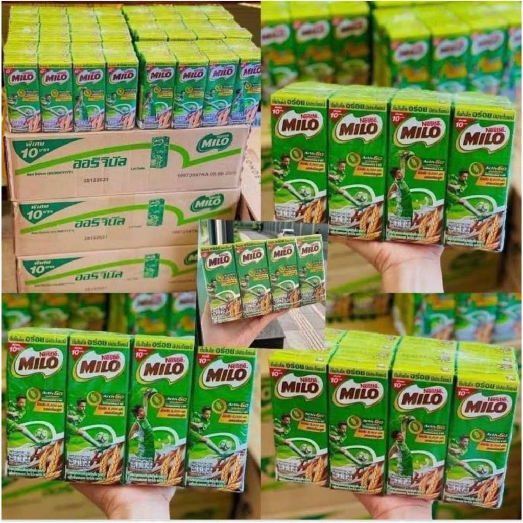 Thùng sữa lúa mạch Milo Nestle Việt/ Thái hộp 180ml | Shopee Việt Nam