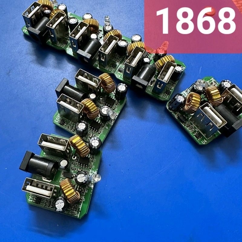 bảng mạch hạ áp kép 12-24v xuống 5V 2A +2A cổng USB | Shopee Việt Nam