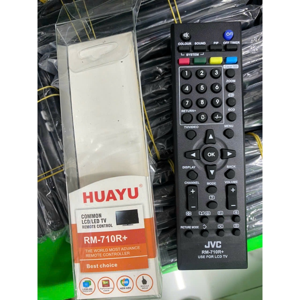 Remote tivi JVC RM-710R hàng tốt trong hộp | Shopee Việt Nam