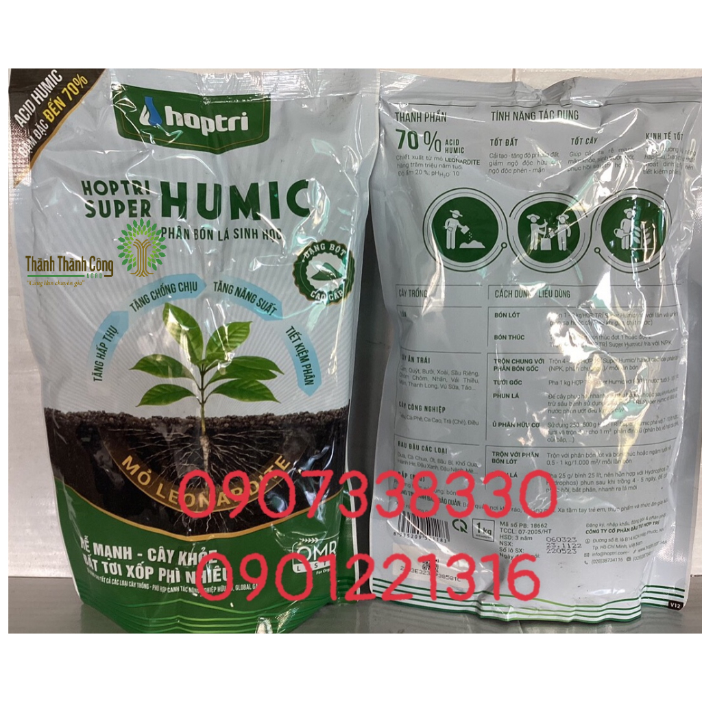 Hợp Trí Super Humic 1kg - RỄ MẠNH CÂY KHỎE | Shopee Việt Nam