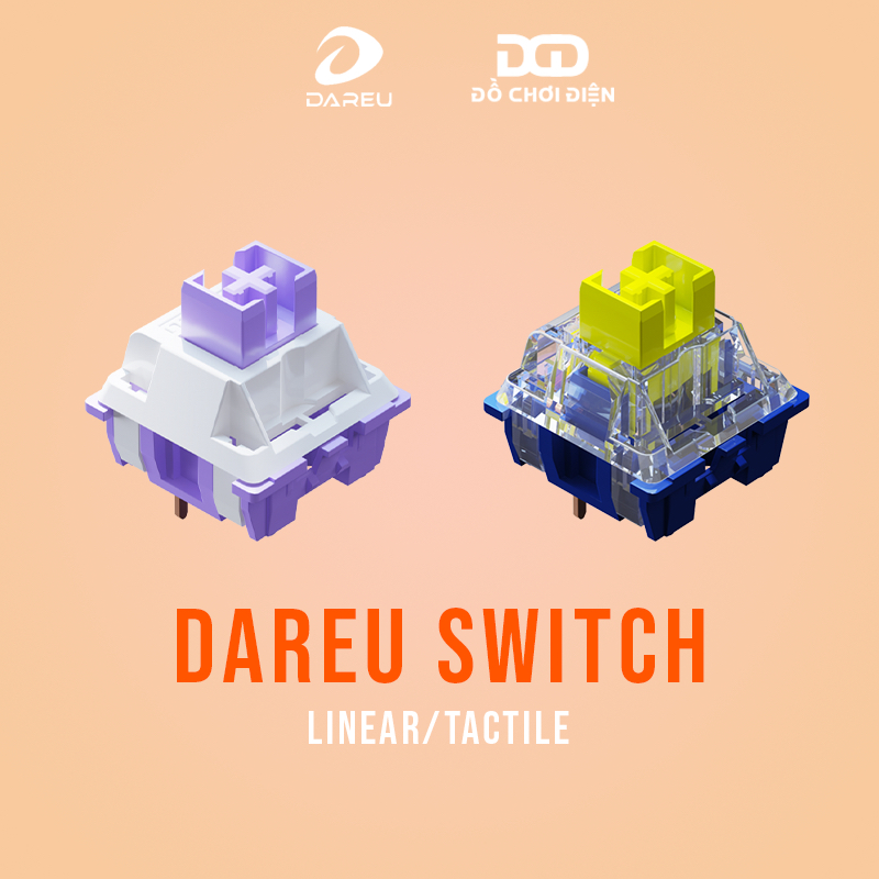 Switch thay nóng cho bàn phím cơ DAREU customized & pre-lubed switchs ...
