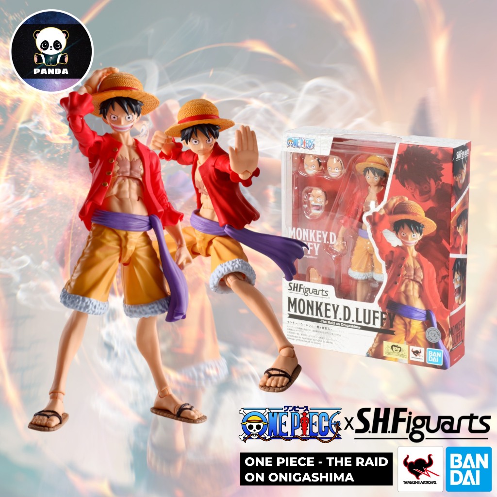 Mô Hình Monkey D Luffy Mũ Rơm One Piece Đồ Chơi Chính Hãng BANDAI SHF ...