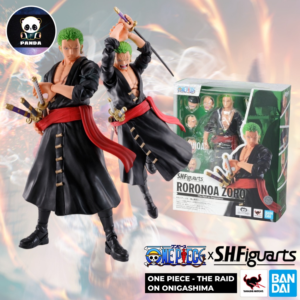 Mô Hình Roronoa Zoro SHF Đồ Chơi Chính Hãng BANDAI SHFiguarts The Raid ...