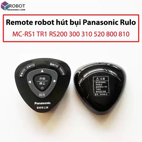 Remote Điều Khiển Robot Hút Bụi Panasonic Rulo MC-RS1 TR1 RS200 300 310 ...
