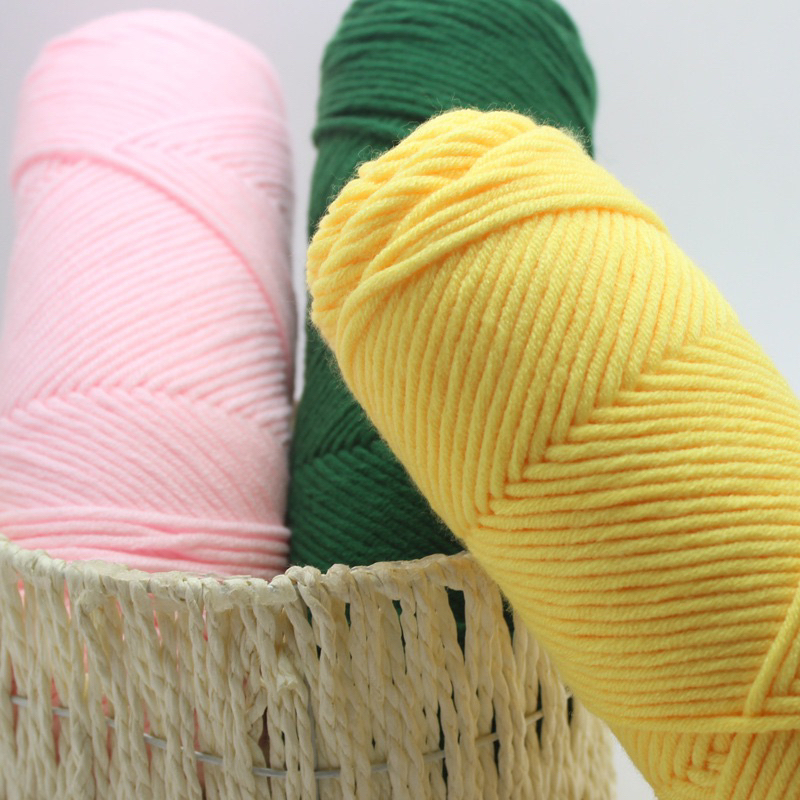 Len Cotton Love- Len ống 100g 3.5mm | Shopee Việt Nam