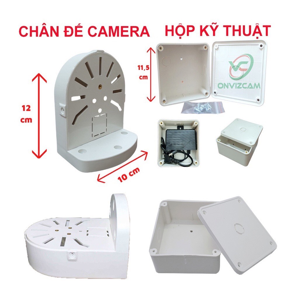 Chân đế camera, hộp kỹ thuật bằng nhựa ABS chắc chắn, chống nước bảo vệ ...
