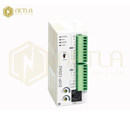 DELTA - PLC Bộ lập trình DVP12SA211T Series DVP-12SA2 8 DI / 4 DO Ngõ ...