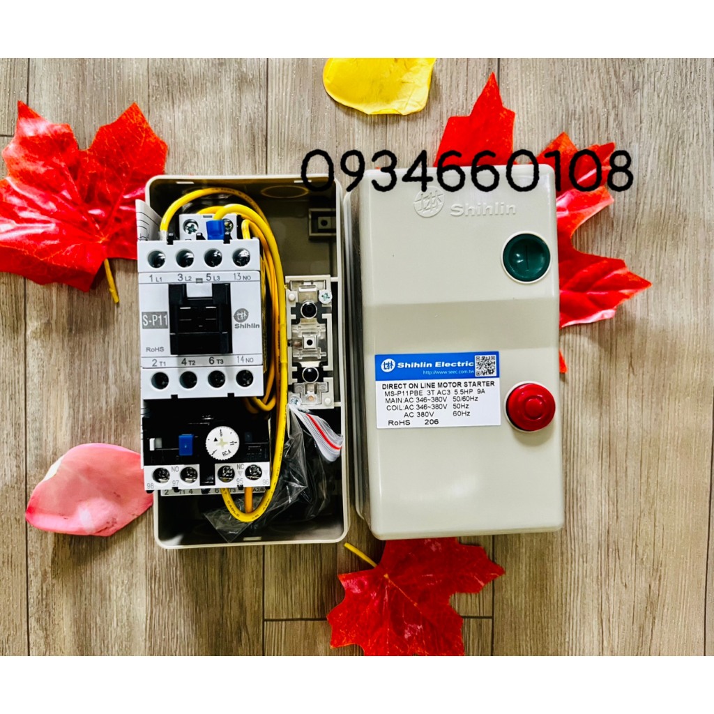 Khởi động từ hộp MS-P 11PBE 220V Shihlin | Shopee Việt Nam