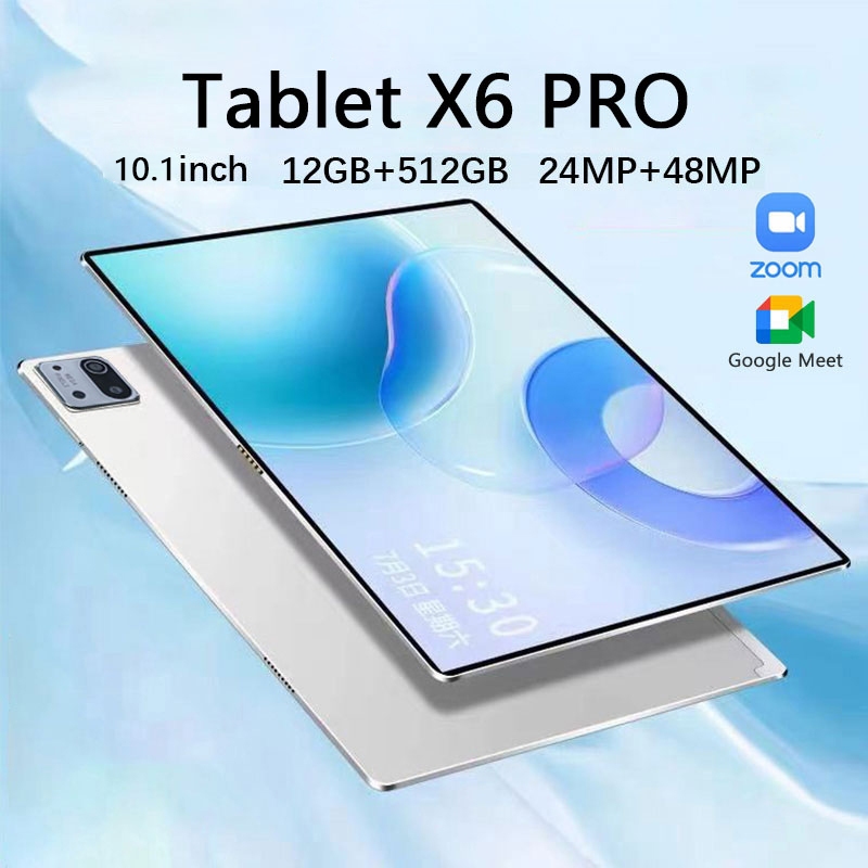 Máy tính bảng X6 Pro Android gốc 2023 10,8 inch 8800mAh pin 16GBRAM ...