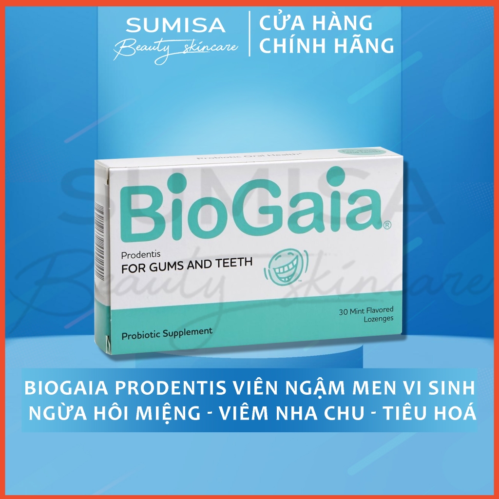 BioGaia ProDentis Viên ngậm men vi sinh nha khoa - Cân bằng khoang ...
