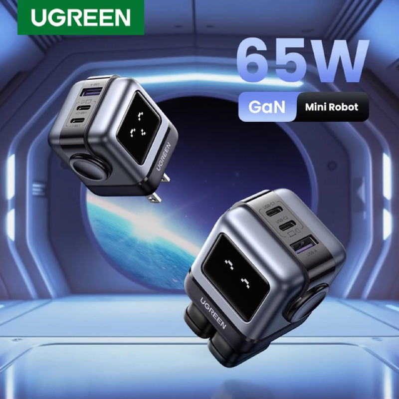 ( Sạc Robot Ugreen ) Củ Sạc Nhanh Robot 65W 30W UGREEN Usb-C Mini / 30W ...