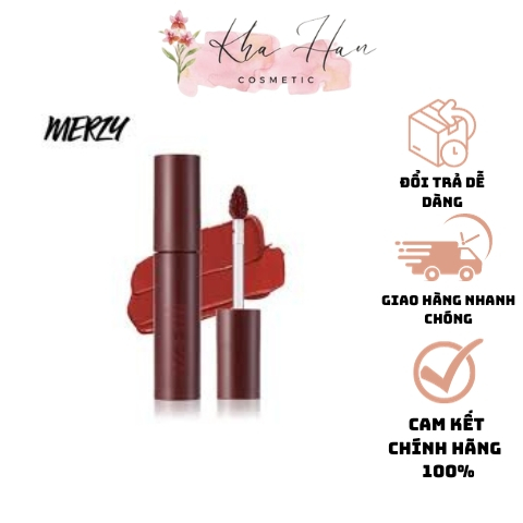 Son Kem Lì, Siêu Mịn Merzy M2 Bite The Beat Mellow Tint Siêu Nhẹ Môi ...
