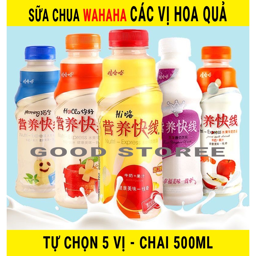 [LẺ] Sữa Chua Uống Hoa Quả Wahaha, Sữa Chua Đài Loan Ngon Tuyệt Hảo ...
