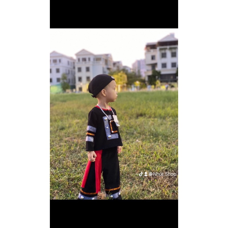 Bộ trang phục dân tộc hmông cho nam có size của bé trai | Shopee Việt Nam
