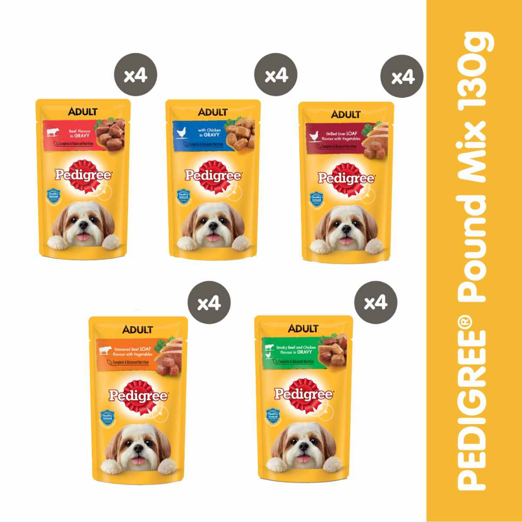 [130g] Sốt pate Pedigree cho chó bổ dưỡng - Sản xuất tại Thái Lan ...