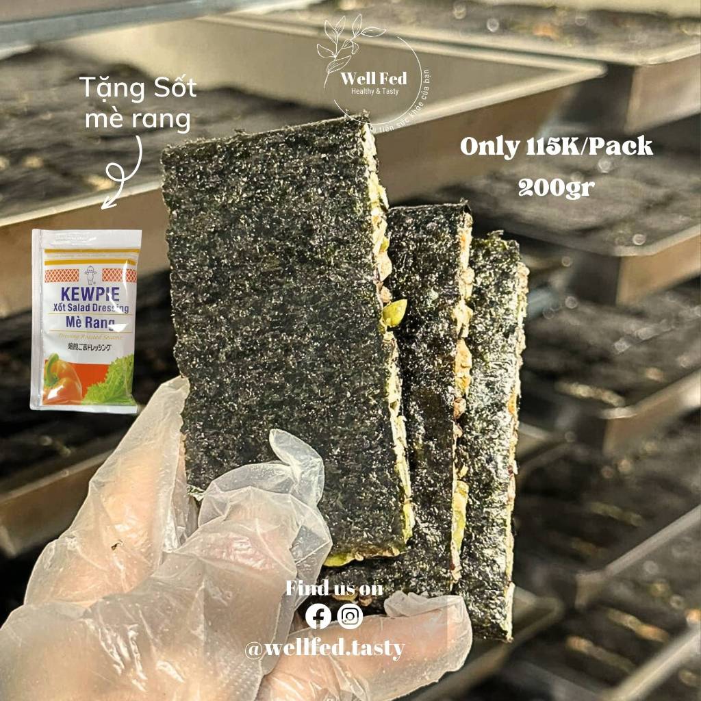 Rong biển kẹp hạt - Seaweed crunch | Shopee Việt Nam