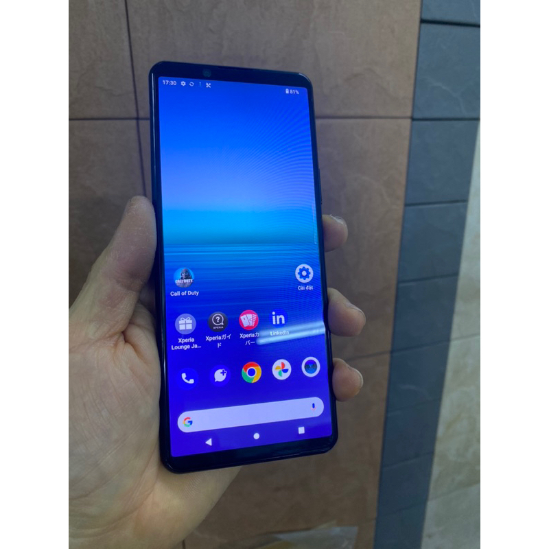 điện thoại sony xperia 5 mark II 2 sim full áp suất không vân tay snap ...
