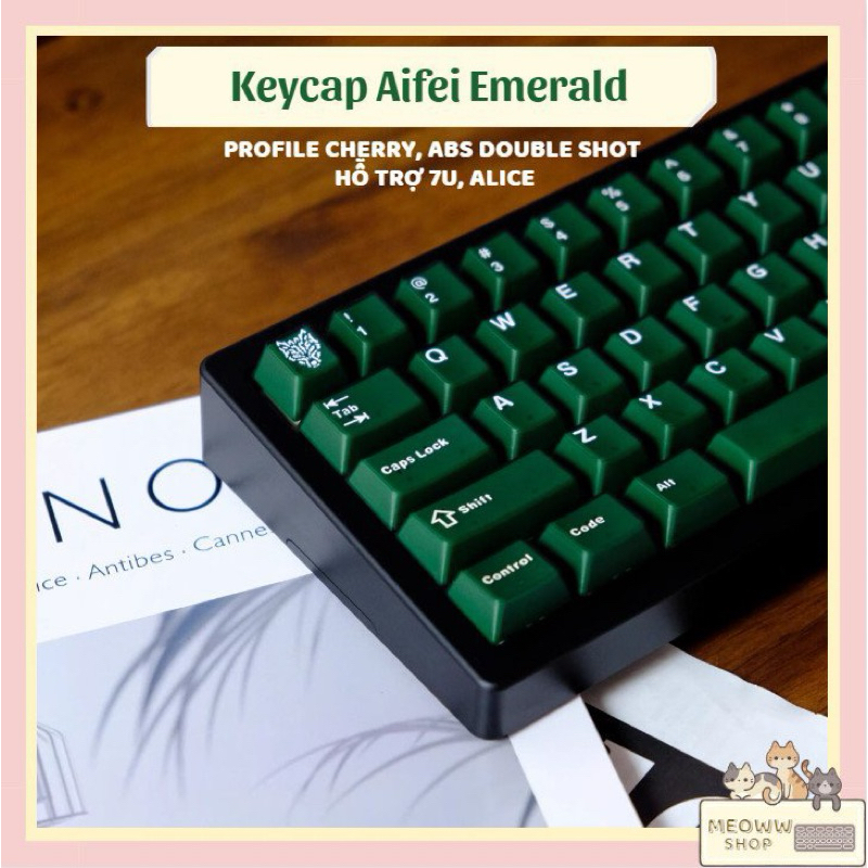 Keycap Aifei Pyga Red V2 / Vior V1 cho bàn phím cơ giá rẻ.Bản mới có ...