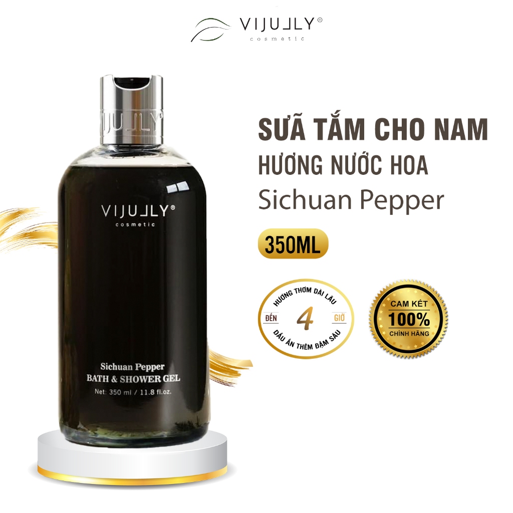 Sữa tắm Vi Jully Dưỡng da hương nước hoa dành cho Nam 350ml (Sichuan ...
